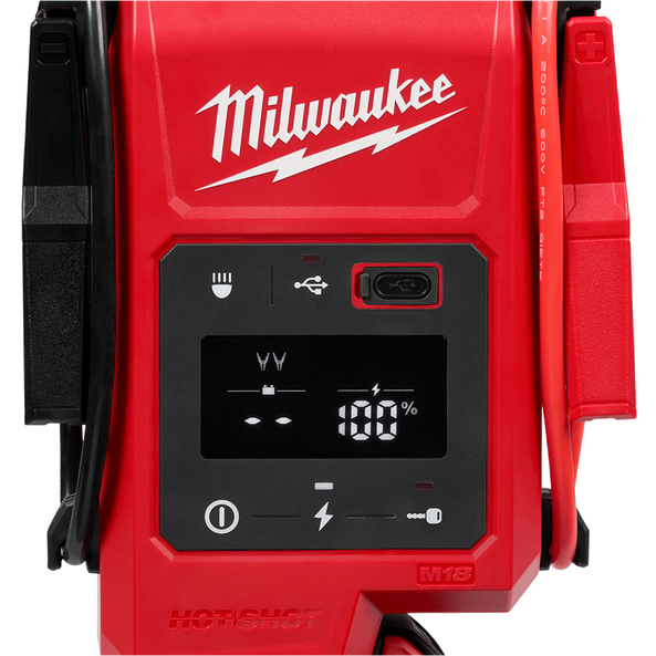 Milwaukee M18™ HOTSHOT Jump Starter 2000A – Only Tools and Boxes Ltd